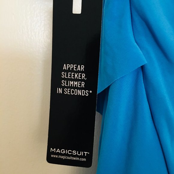 Magicsuit | Swim | Magicsuit Solid Dd Rita Tankini Azure Womens ...